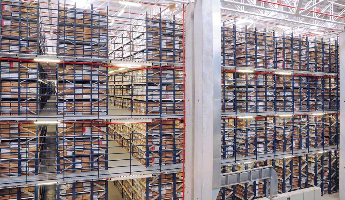 Seismic racking for pallets and their design - Mecalux.com