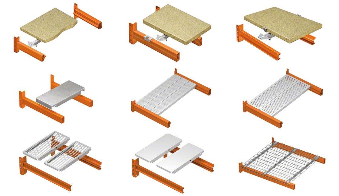 Pallet racking components and parts names - Mecalux.com