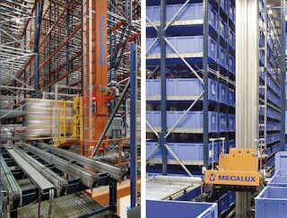 Stacker cranes for your warehouse - Mecalux.com