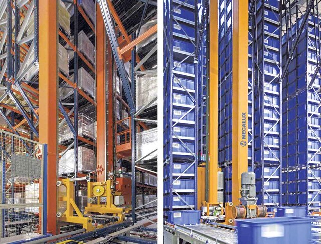 Stacker cranes for your warehouse - Mecalux.com