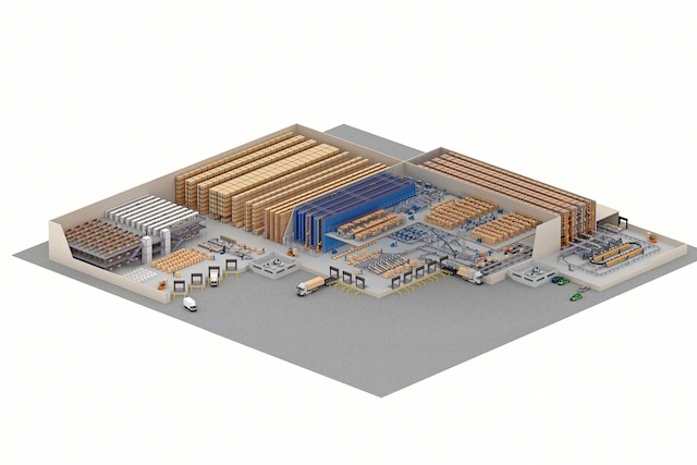 Logistics warehouse layout: why choose us - Mecalux.com