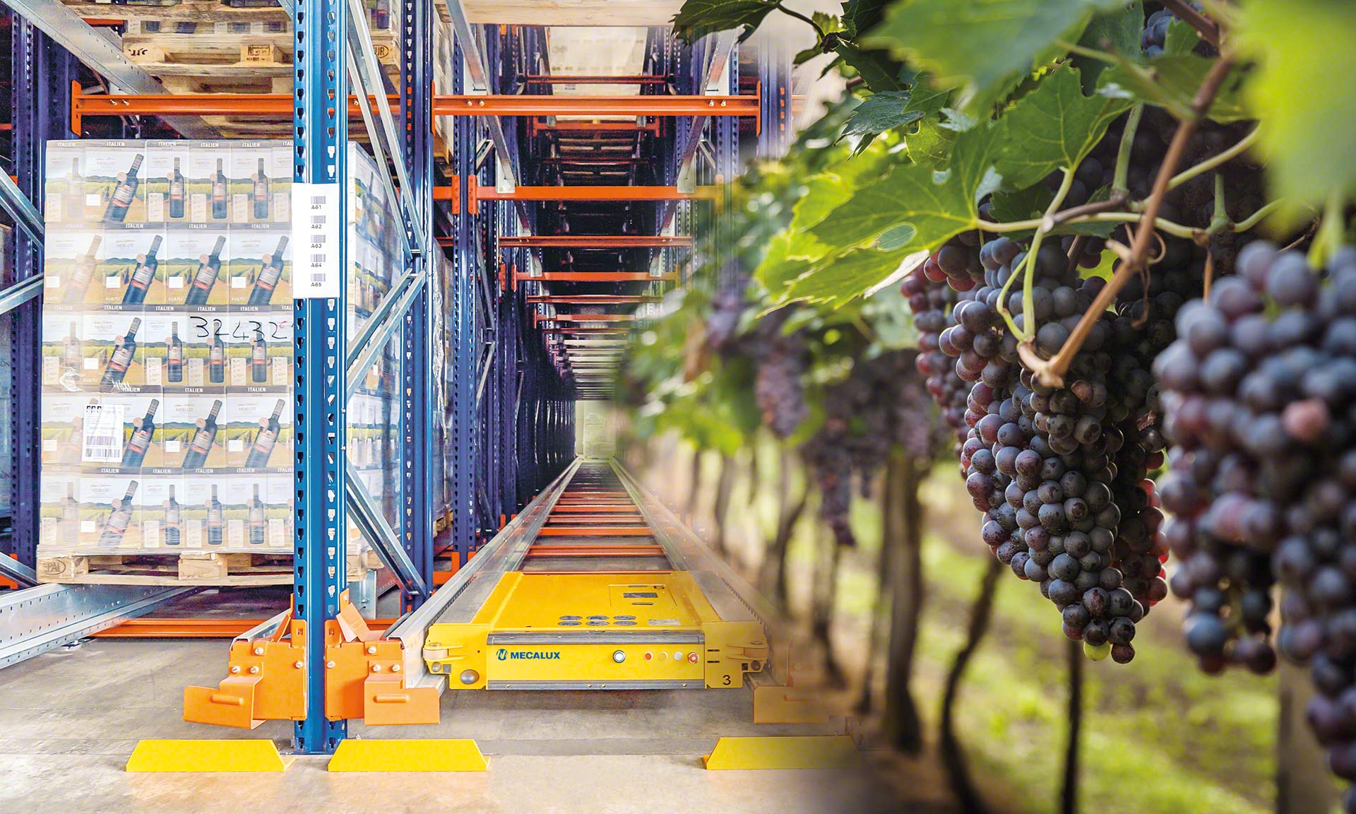 Keys to wine warehousing - Mecalux.com