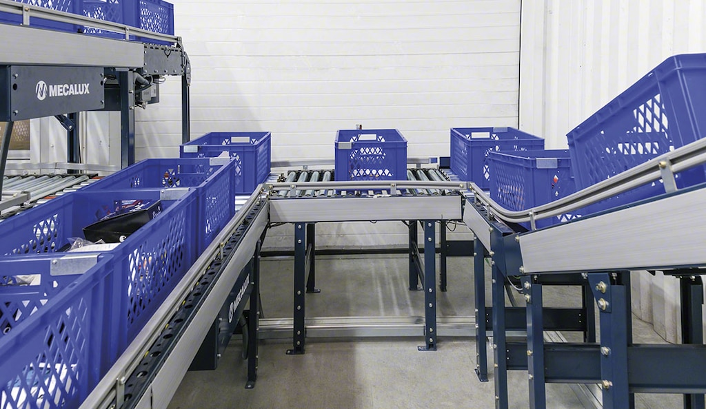 Incline conveyor: a line for every customer - Mecalux.com