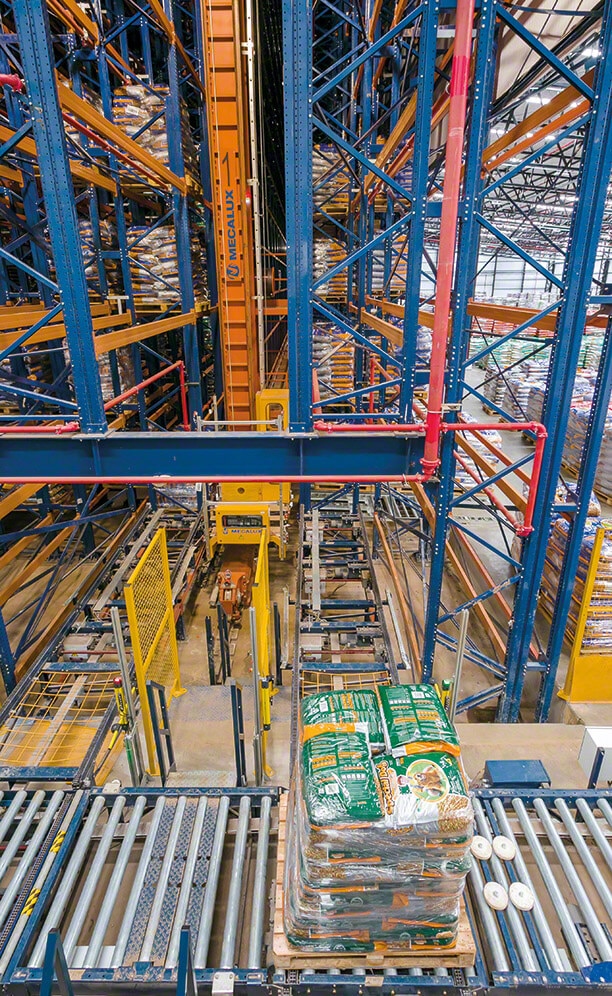 New automated pet food warehouse for Special Dog - Mecalux.com