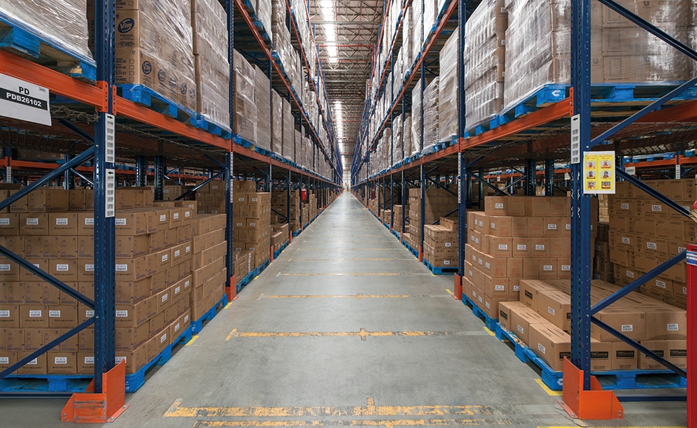 Case study at the Unilever warehouse in Brazil - Mecalux.com