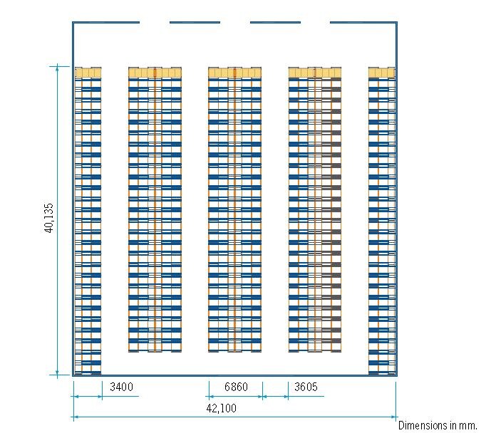 Pallet rack capacity comparison - Mecalux.com