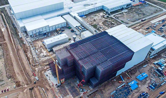 Example of clad-rack cold storage warehouses for Fruvemex - Mecalux.com