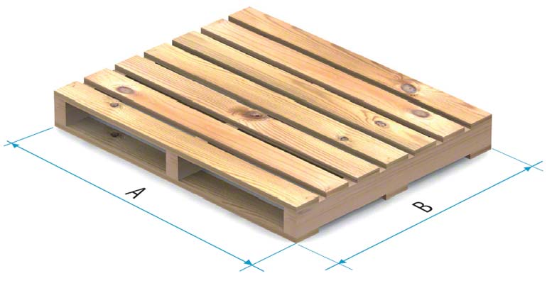 Wooden pallets (sizes & types) - Mecalux.com