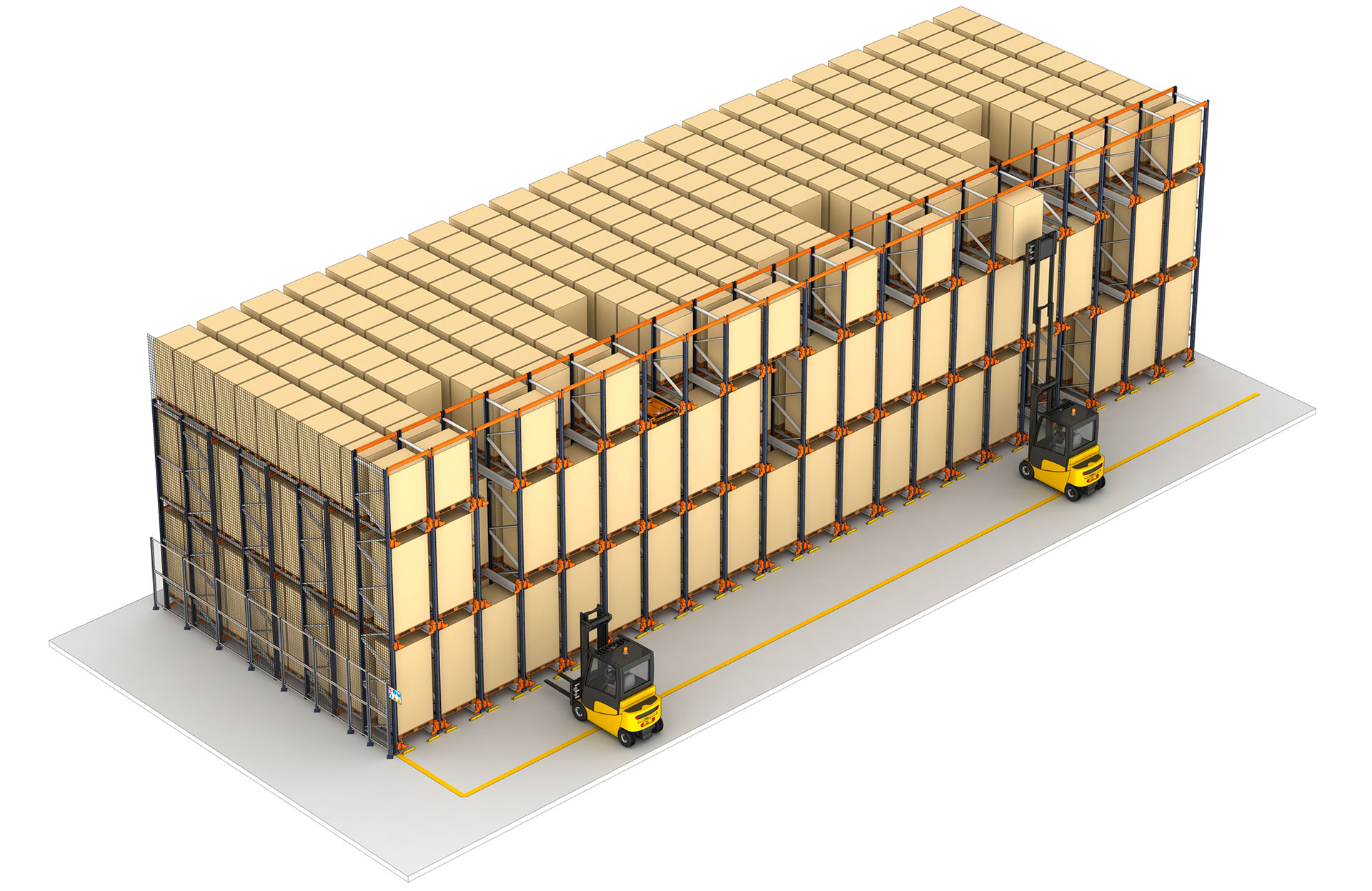 Pallet Shuttle Racking System - Mecalux.com