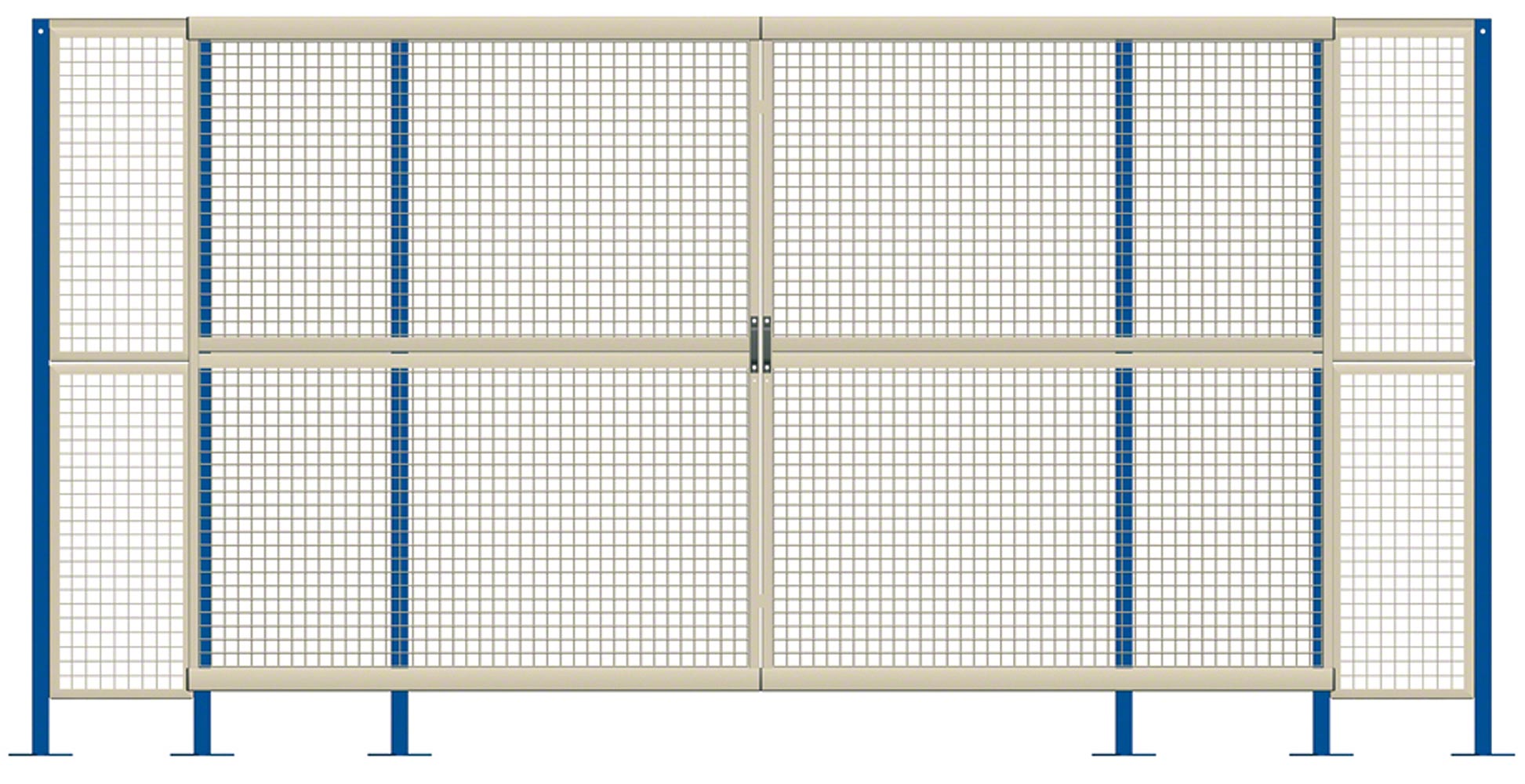 Wire Mesh Partitions & Cages - Mecalux.com