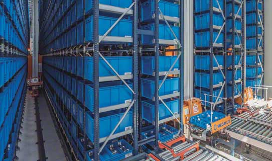 Schaeffler Iberia: warehouse for spare parts - Mecalux.com