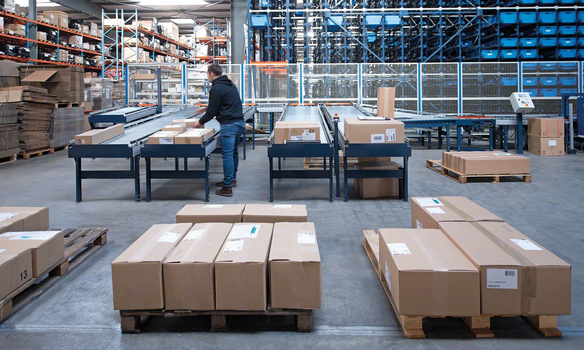 Automated warehouse picking - Mecalux.com