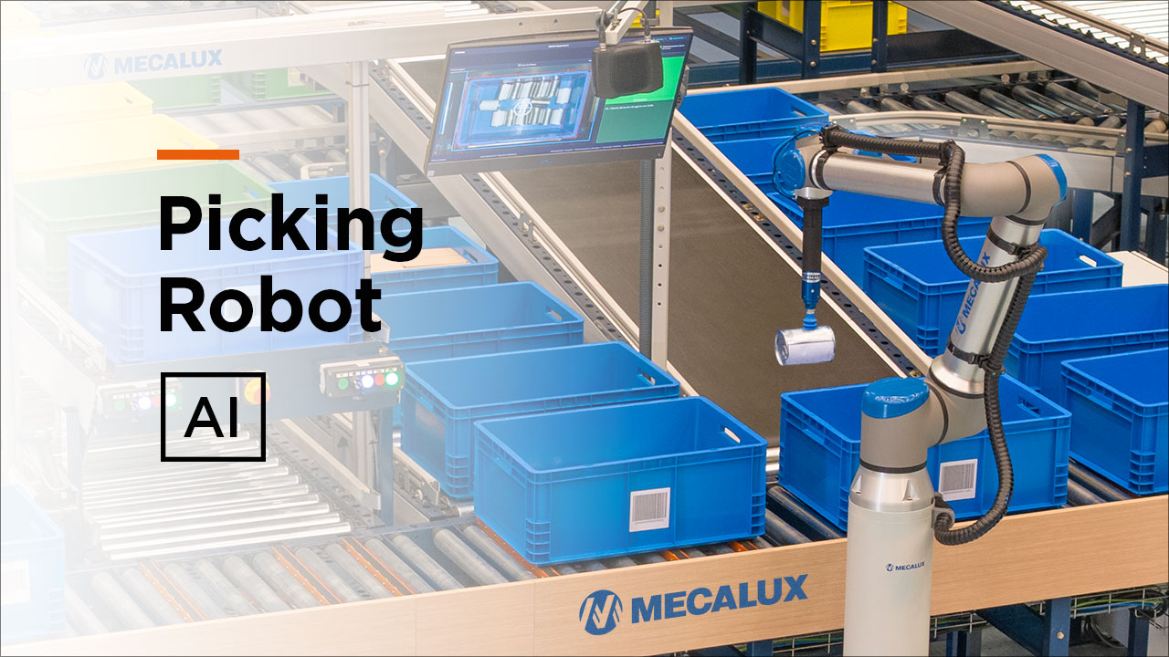 [Video] Robotic order picking system - Mecalux.com