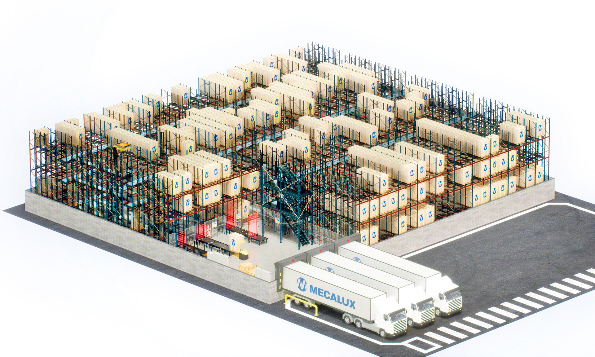 3d Automated Pallet Shuttle
