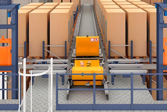 Automated Pallet Shuttle - Mecalux.com