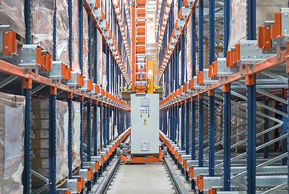 Automated Pallet Shuttle - Mecalux.com