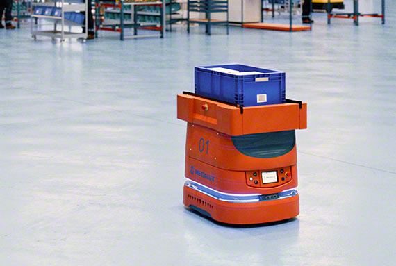 Autonomous Mobile Robots (AMRs) - Mecalux.com