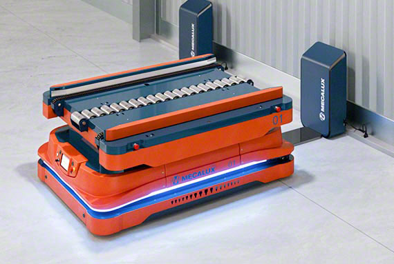 Autonomous Mobile Robots (AMRs) - Mecalux.com