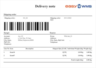 Digital delivery note: Advantages and example - Mecalux.com