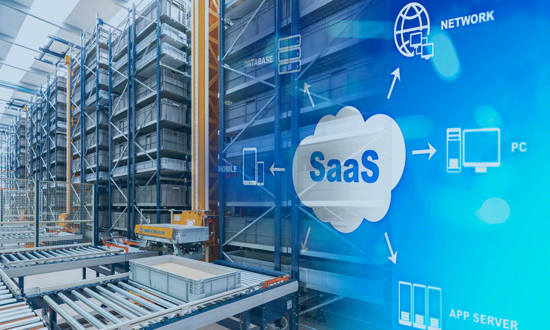SaaS technology drives the smart warehouse - Mecalux.com