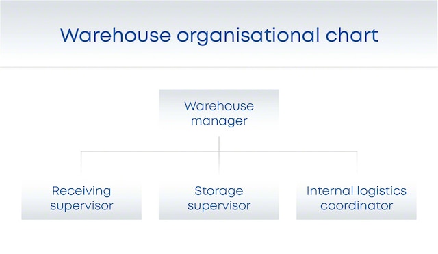 Warehouse organisational chart: purposes - Mecalux.com
