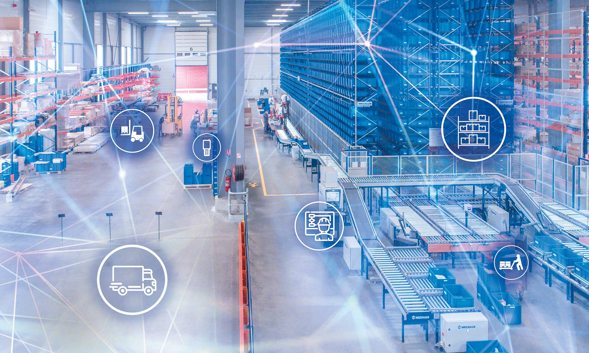Warehouse areas: types and optimisation - Mecalux.com