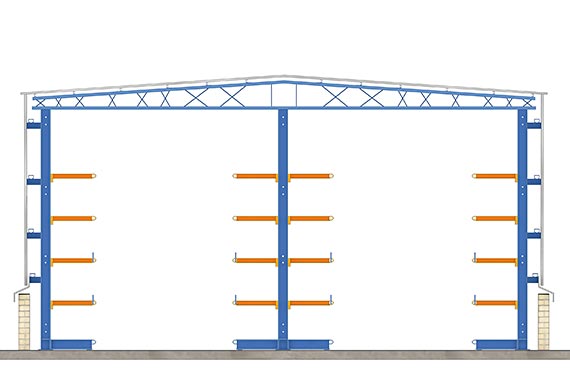 Cantilever racking - Mecalux.com