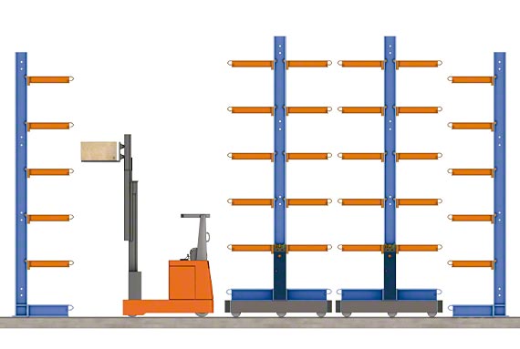 Cantilever racking - Mecalux.com