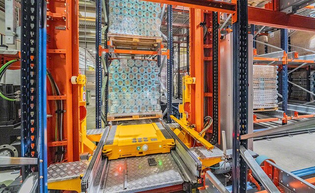 Envases Group’s AS/RS for tinplate lids - Mecalux.com