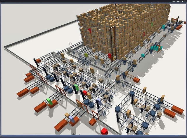 Advanced simulations for efficient warehouses - Mecalux.com