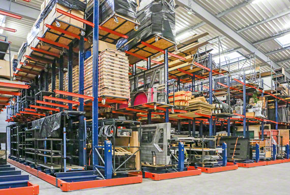 Mobile Racks (Mobile Pallet Racking System) - Mecalux.com