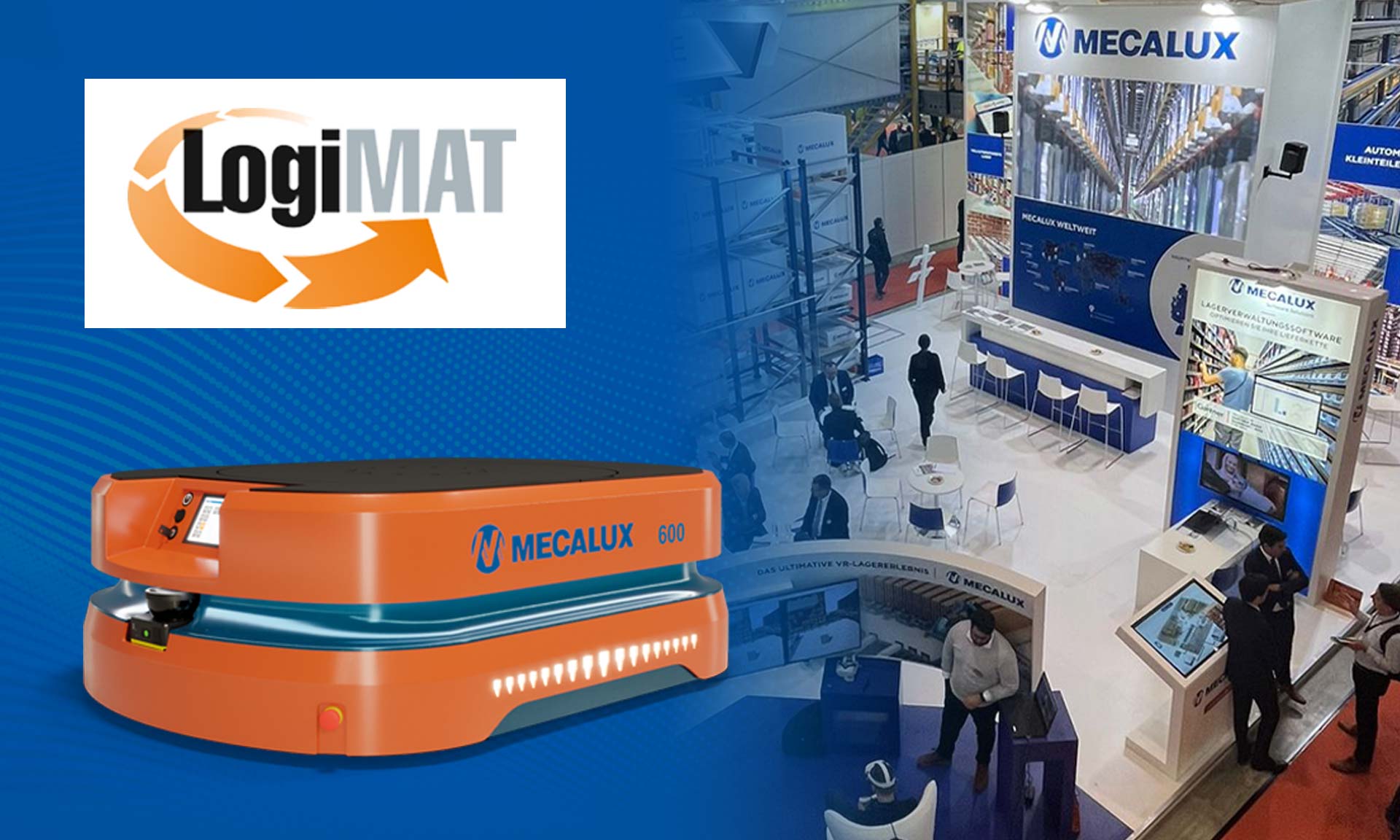 Mecalux to showcase its AMRs at LogiMAT 2024 - Mecalux.com