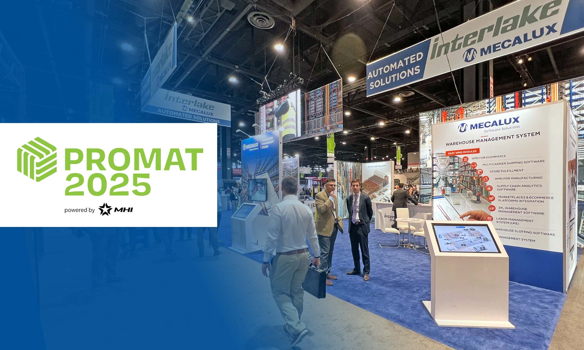 Interlake Mecalux will be at ProMAT 2025 - Mecalux.com