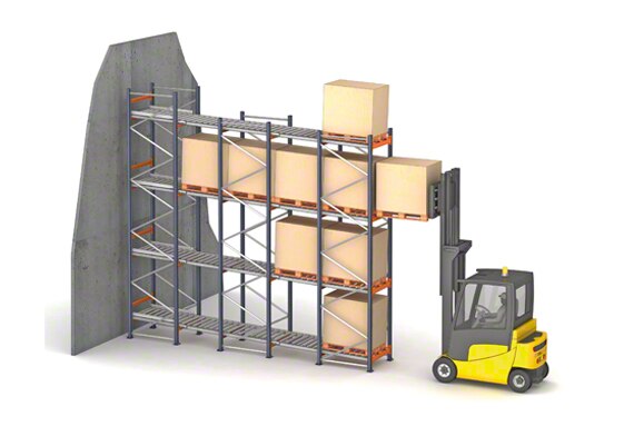 Pallet Flow Racking (Live System) - Mecalux.com
