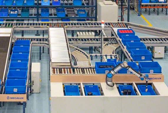 Picking Robot (automated piece picking) - Mecalux.com