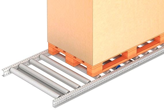 Push-Back Pallet Racking - Mecalux.com
