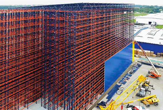 Rack Supported Warehouse (Clad Rack) - Mecalux.com