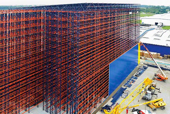Rack Supported Warehouse (Clad Rack) - Mecalux.com