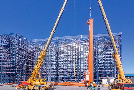 Rack Supported Warehouse (Clad Rack) - Mecalux.com