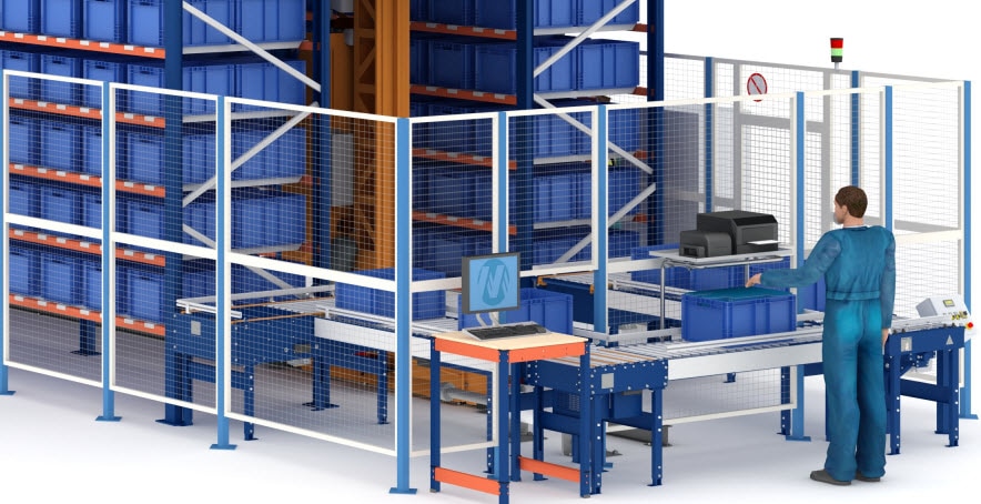 Airgrup’s automated warehouse for boxes Spain - Mecalux.com