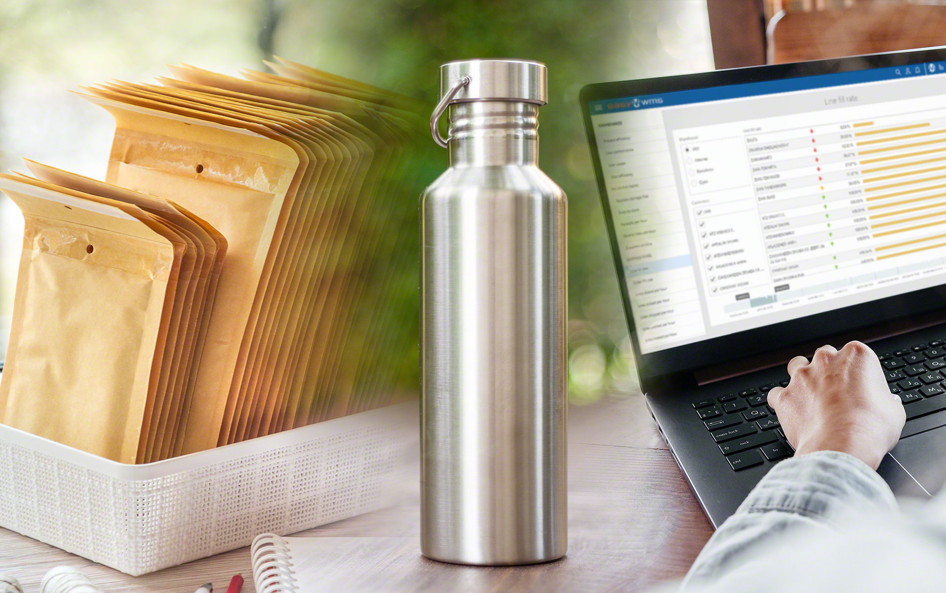 Warehouse for packaging and labelling products - Mecalux.com